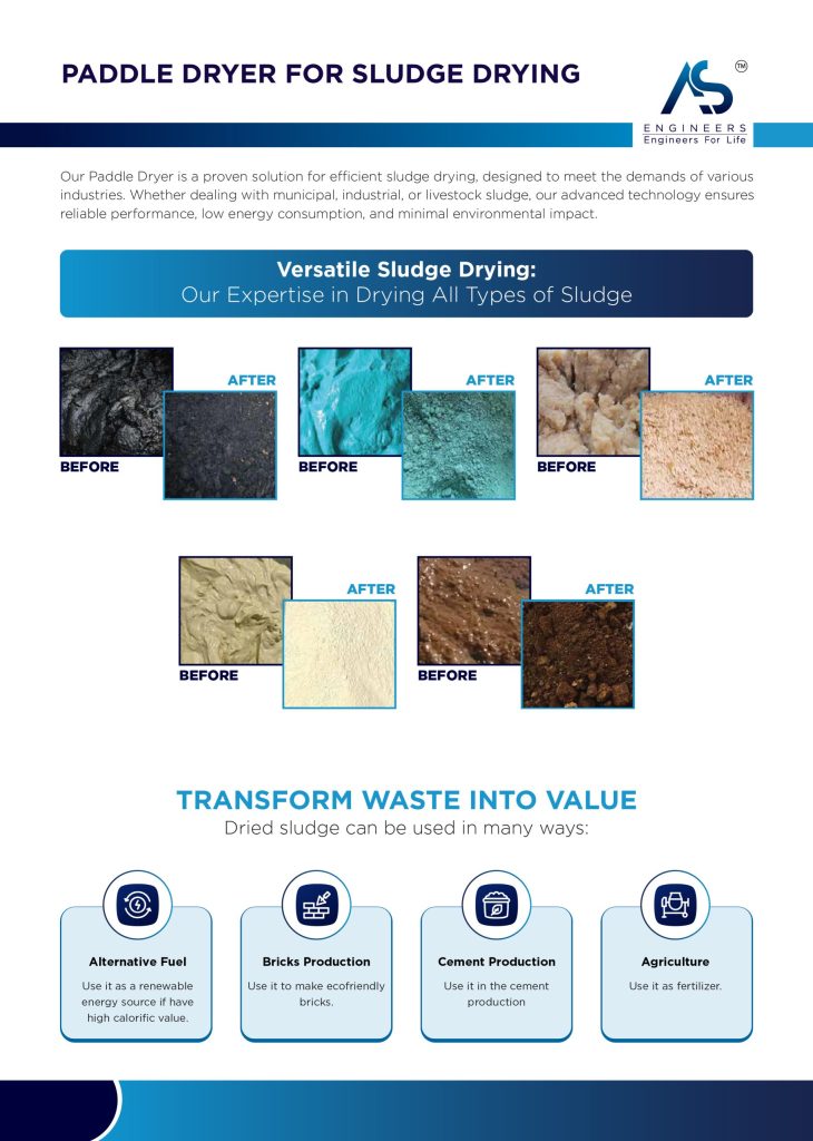 Sewage Sludge Treatment: From Waste to Resource