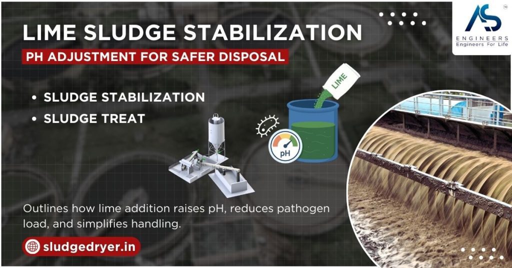 Lime Sludge Stabilization: pH Adjustment for Safer Disposal