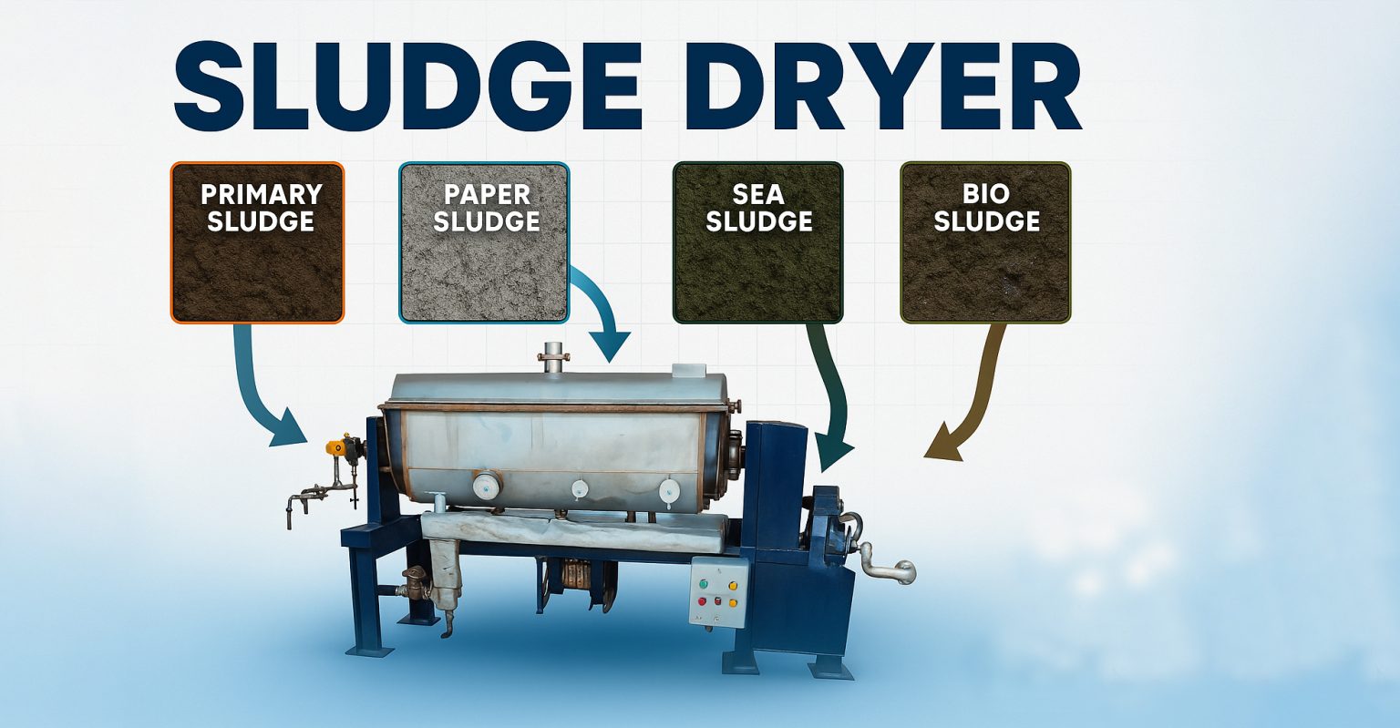 Comprehensive Guide to Sludge Dryers - AS Engineers