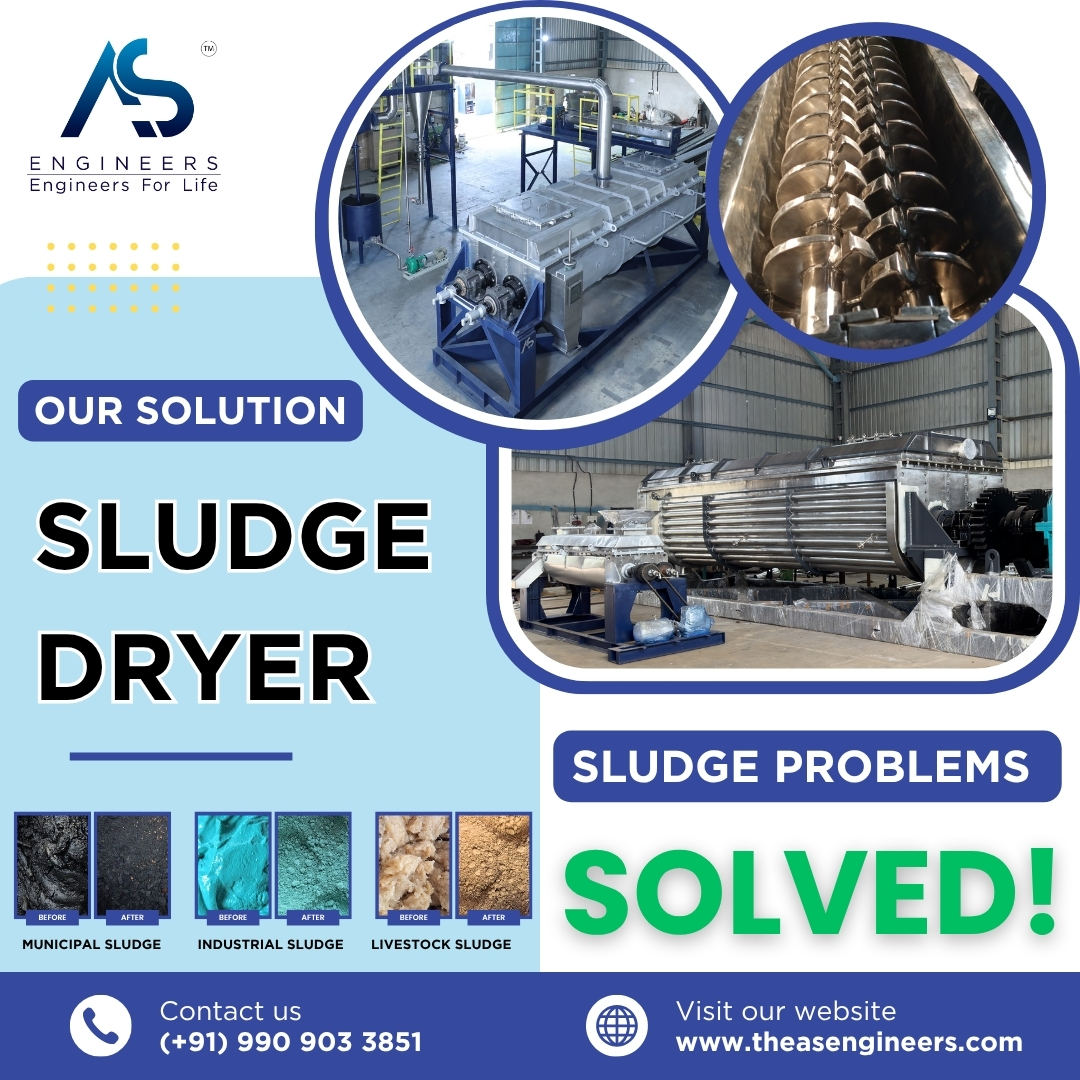 Complete Guide to Sludge Dryers | ETP Manufacturers India