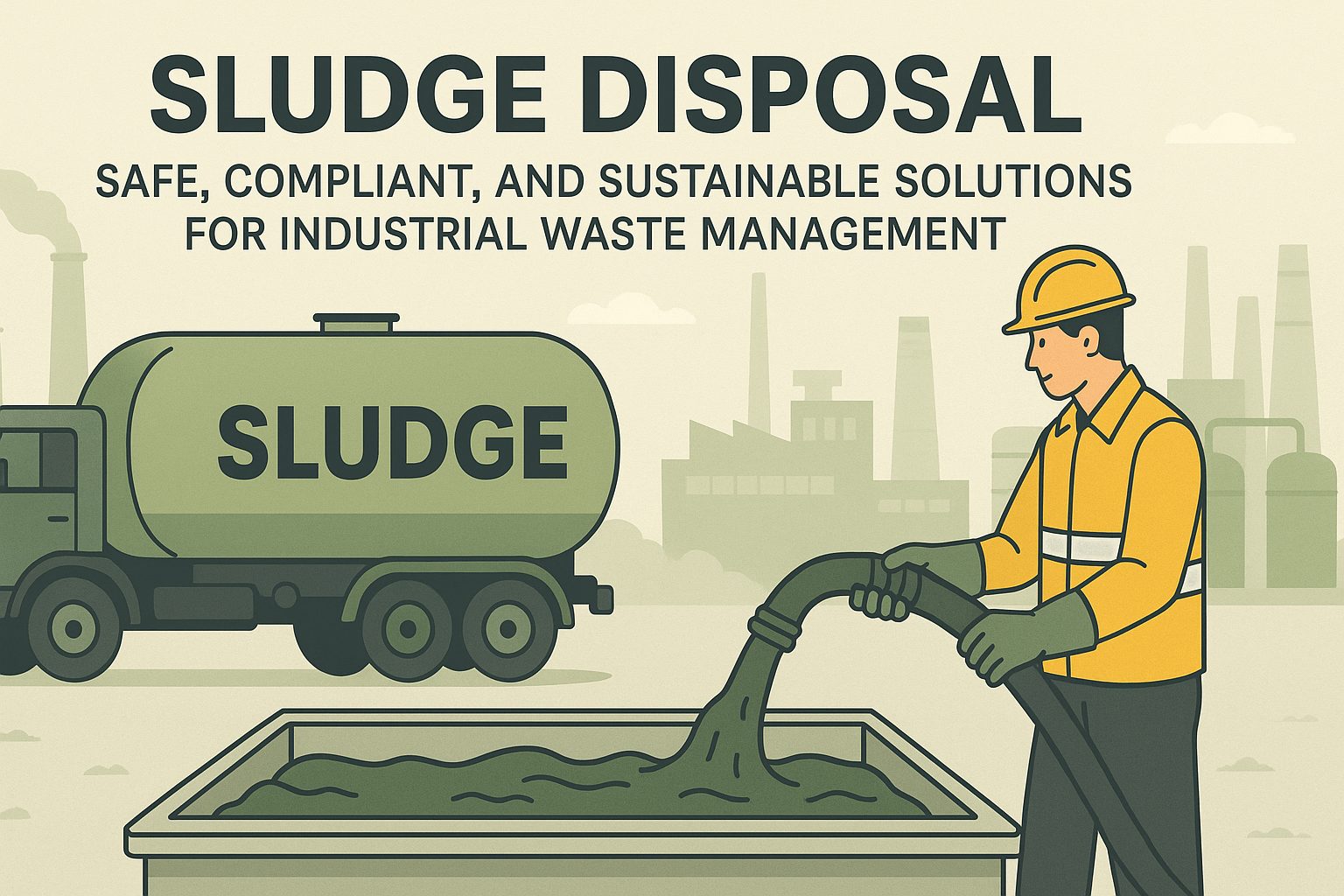 Sludge Disposal Solutions for Safe & Sustainable Waste Management